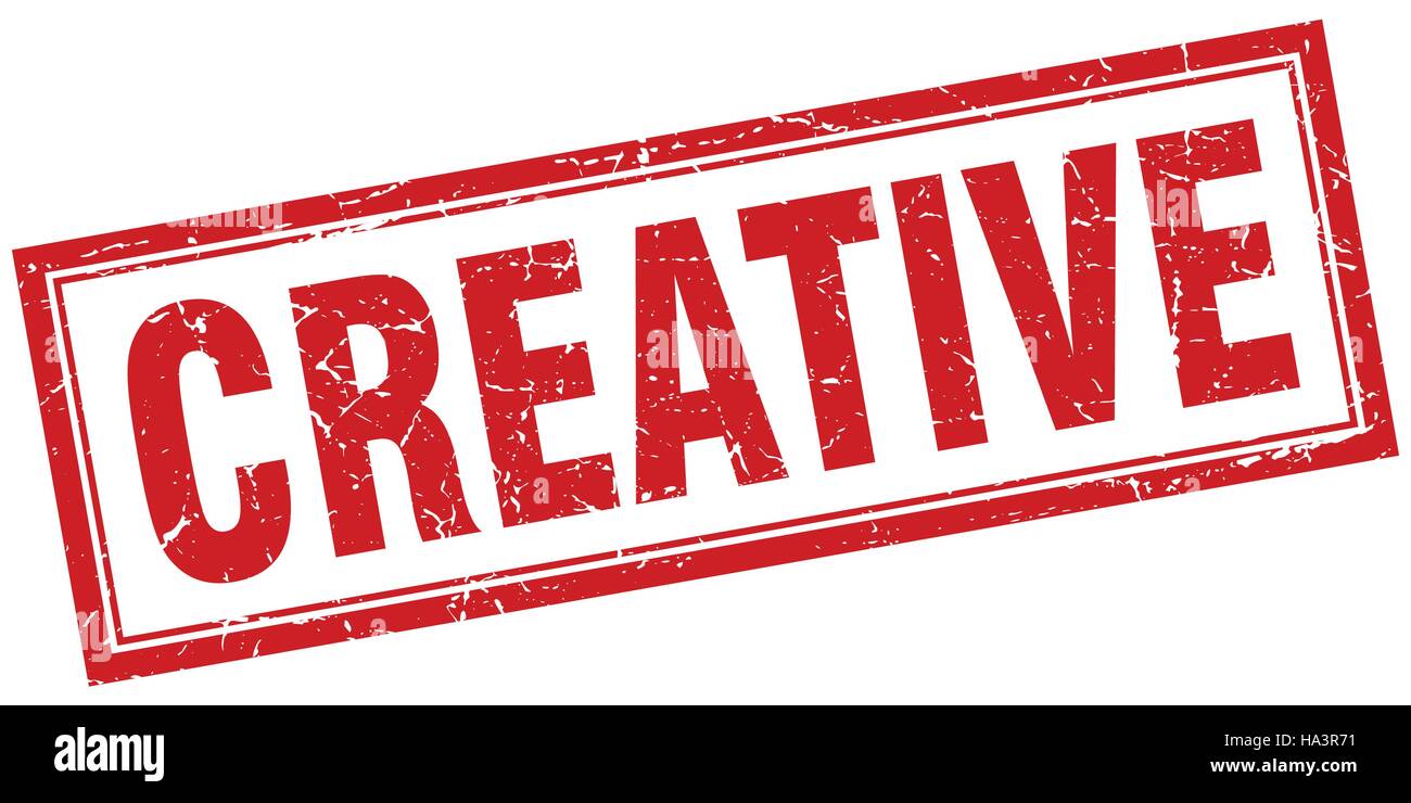 creative square stamp Stock Vector Image & Art - Alamy
