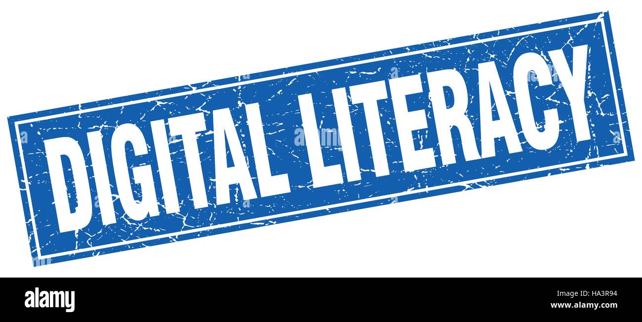 digital literacy square stamp Stock Vector Image & Art - Alamy