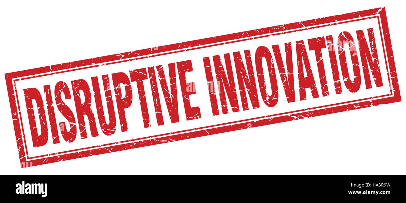 disruptive innovation square stamp Stock Vector Image & Art - Alamy