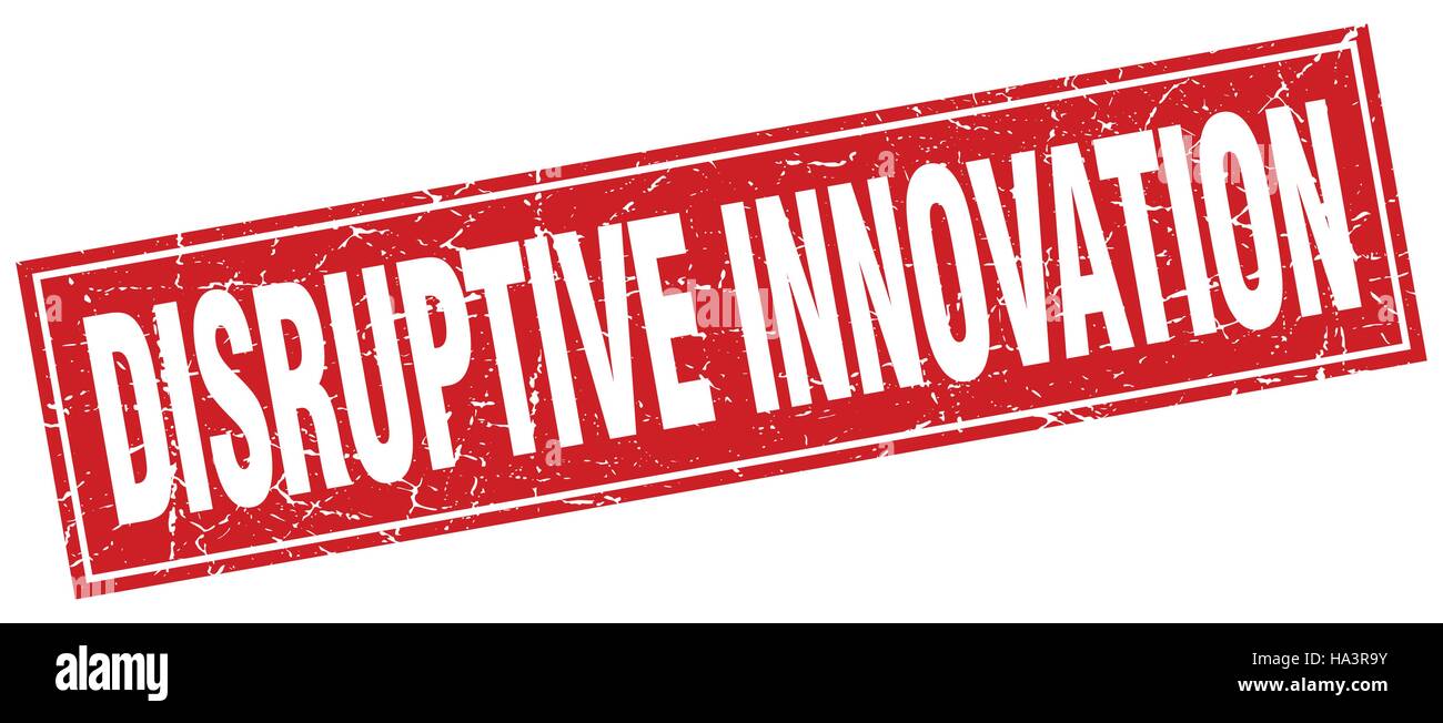 disruptive innovation square stamp Stock Vector Image & Art - Alamy