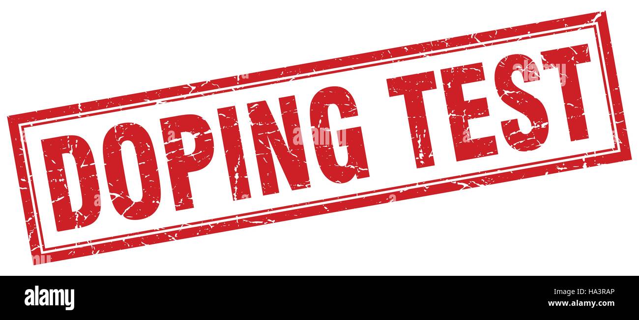 doping test square stamp Stock Vector Image & Art - Alamy