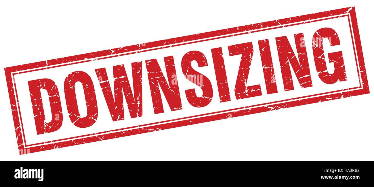 downsizing square stamp Stock Vector Image & Art - Alamy