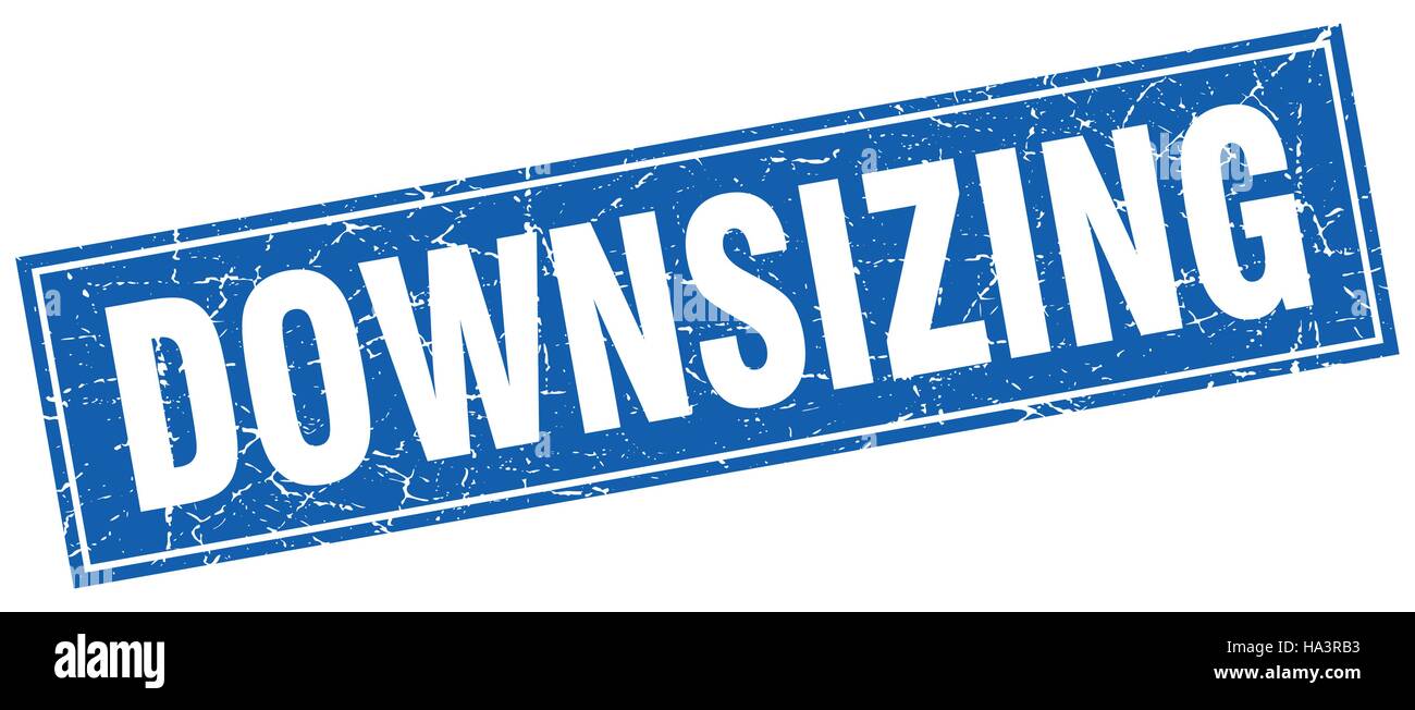 downsizing square stamp Stock Vector Image & Art - Alamy