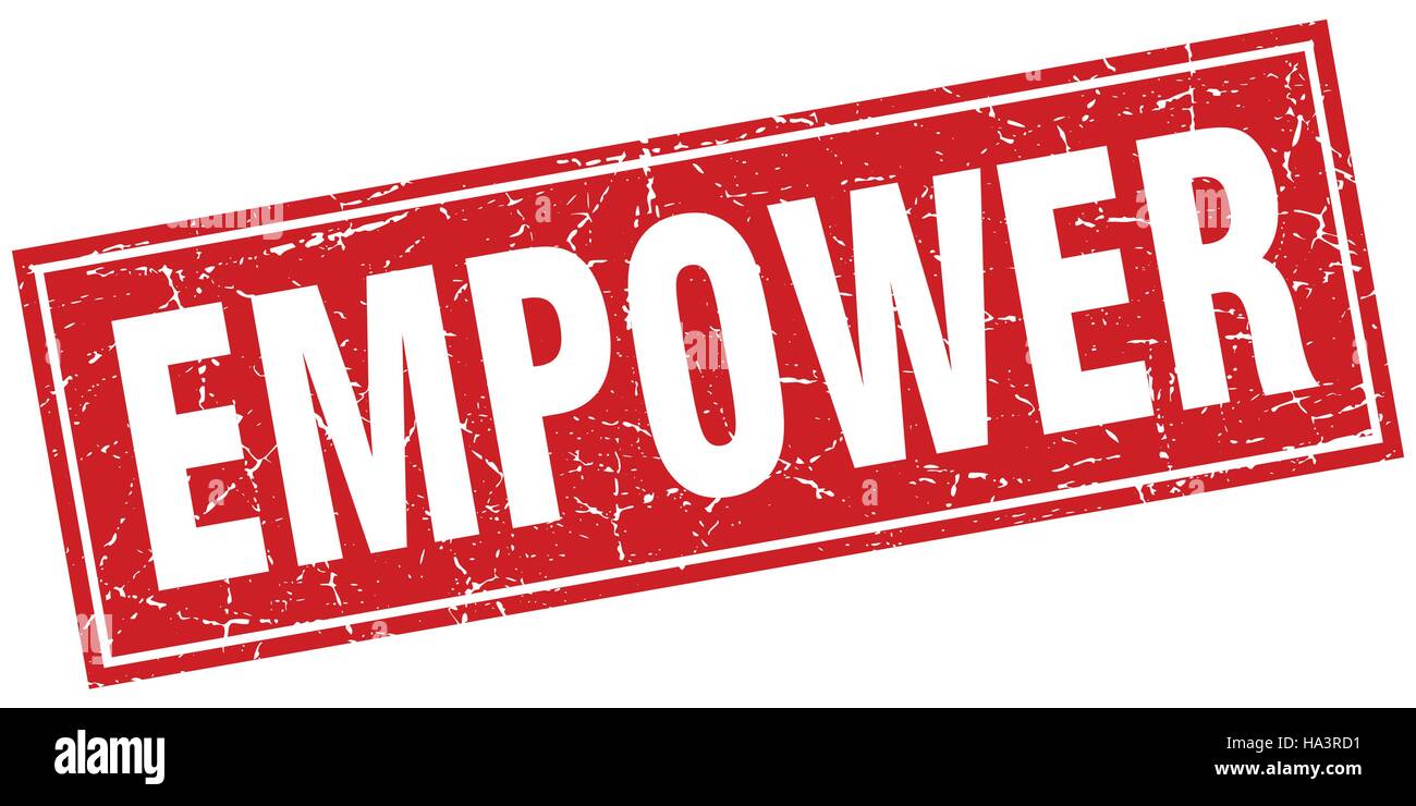 empower square stamp Stock Vector Image & Art - Alamy