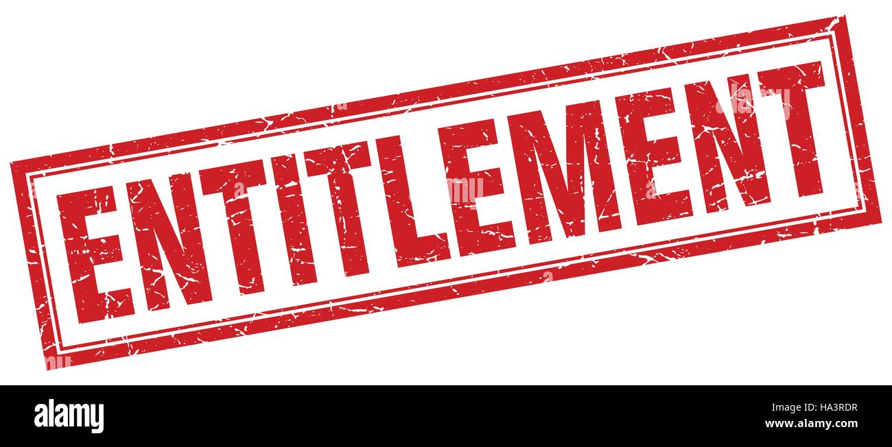 entitlement square stamp Stock Vector Image & Art - Alamy