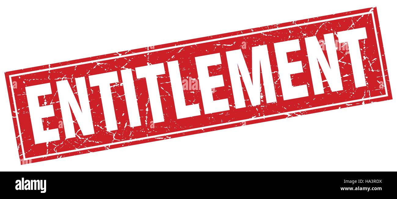 entitlement square stamp Stock Vector Image & Art - Alamy