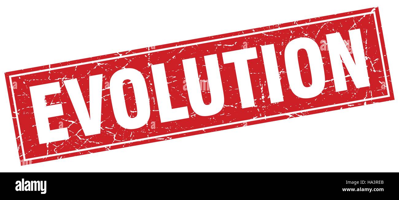 evolution square stamp Stock Vector Image & Art - Alamy