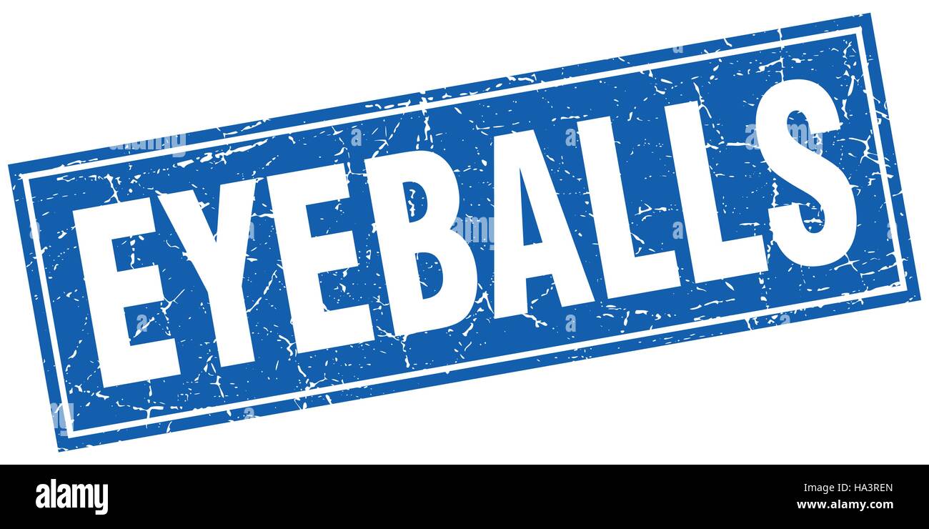 eyeballs square stamp Stock Vector Image & Art - Alamy