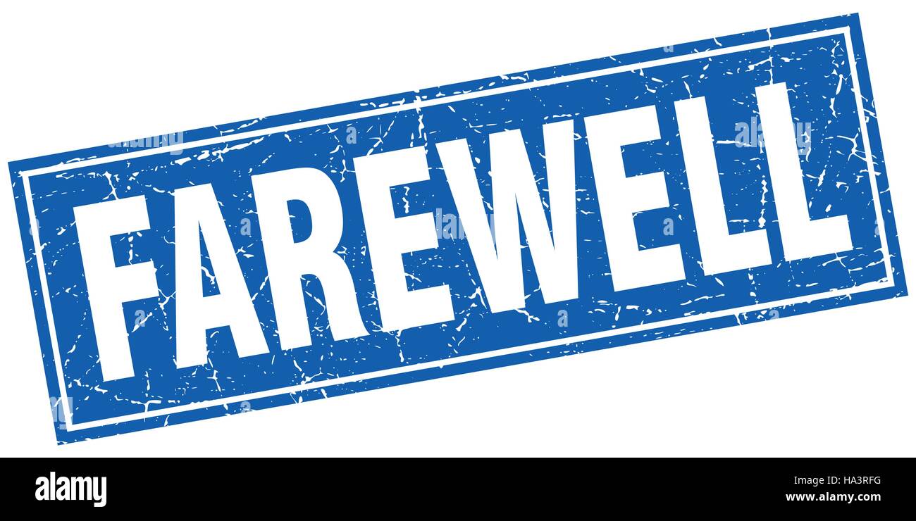 farewell square stamp Stock Vector Image & Art - Alamy