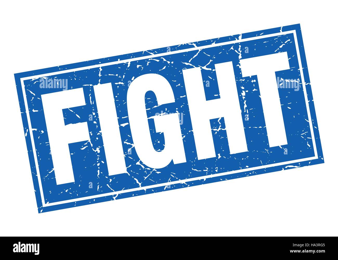 fight square stamp Stock Vector Image & Art - Alamy