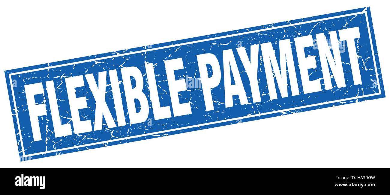 flexible payment square stamp Stock Vector Image & Art - Alamy