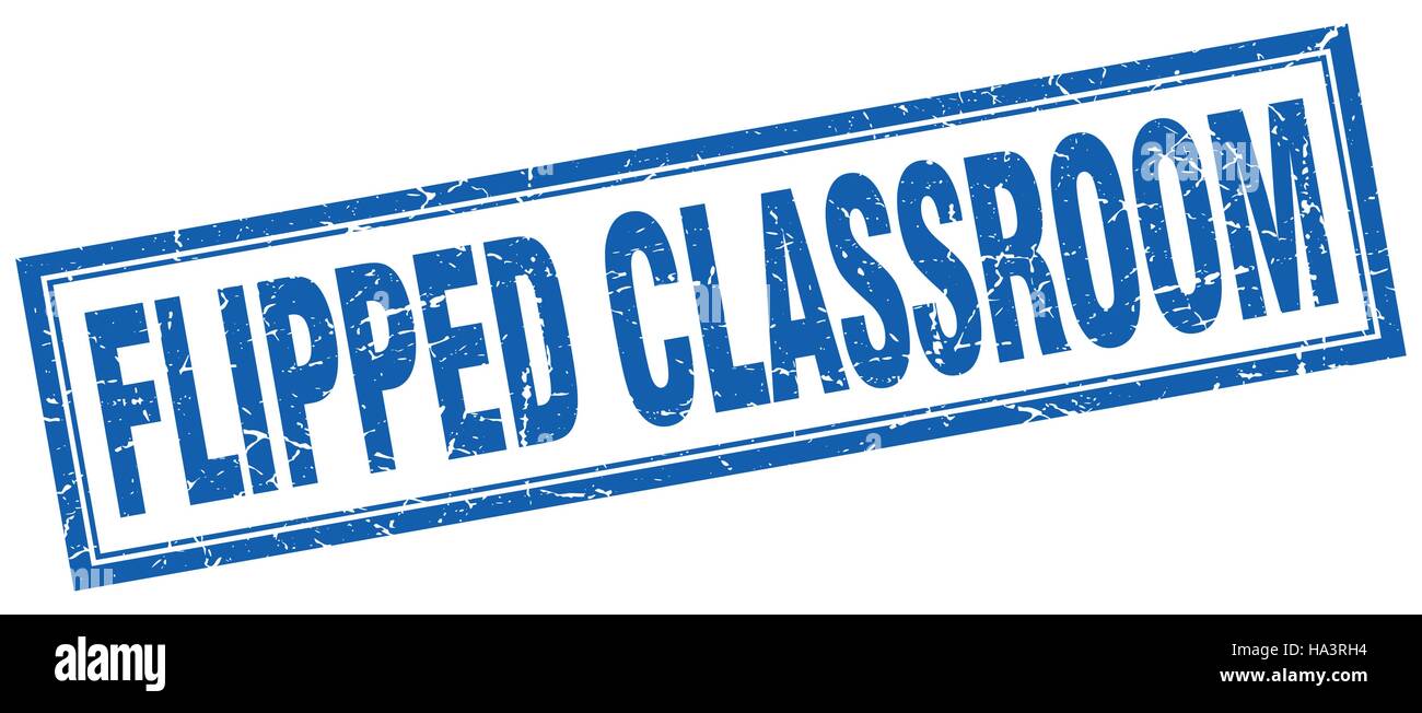 flipped classroom square stamp Stock Vector Image & Art - Alamy