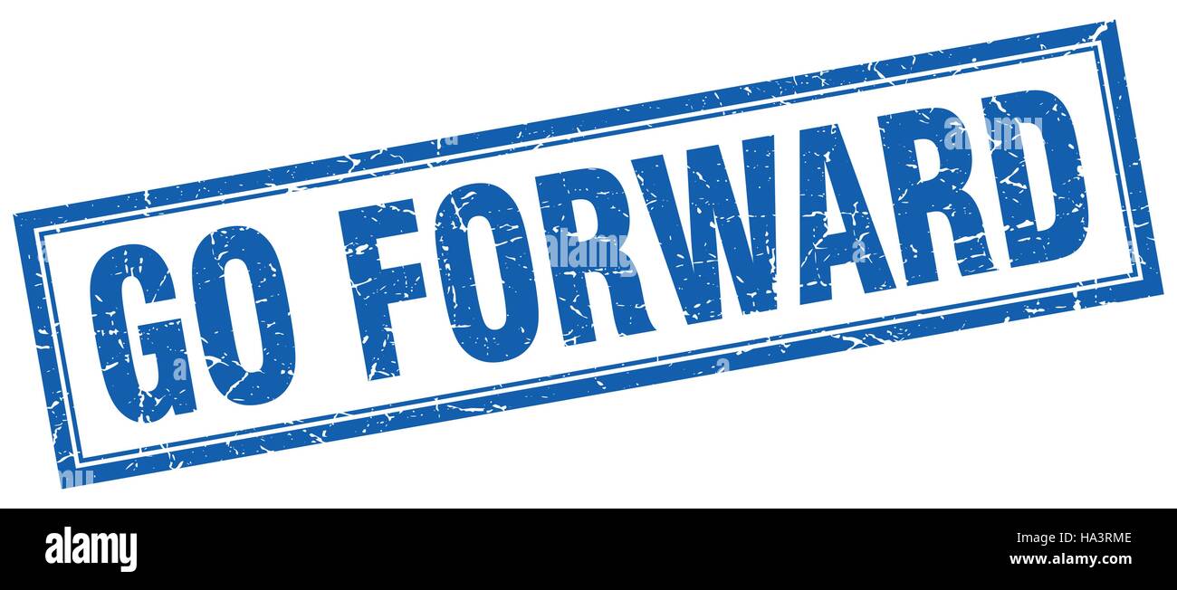 go forward square stamp Stock Vector Image & Art - Alamy