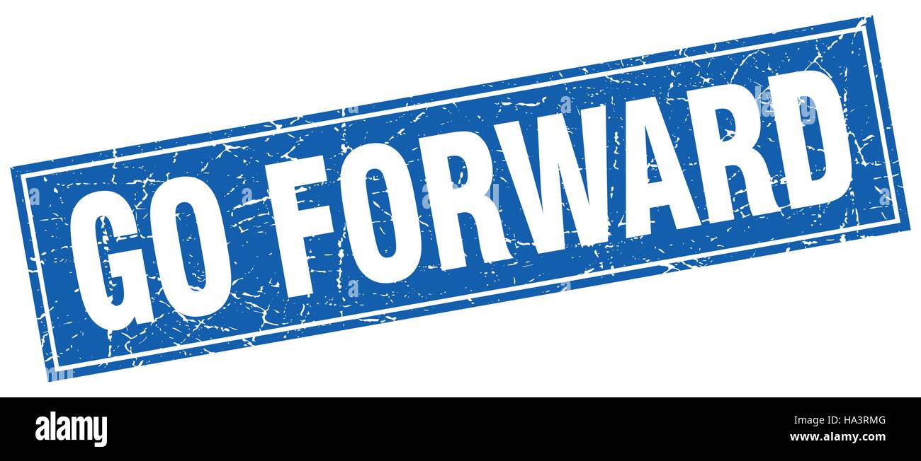 go forward square stamp Stock Vector Image & Art - Alamy