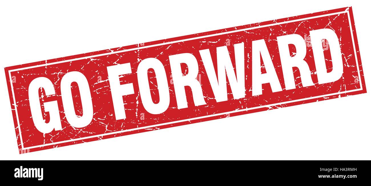 go forward square stamp Stock Vector Image & Art - Alamy