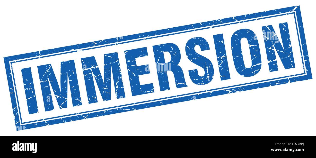 immersion square stamp Stock Vector Image & Art - Alamy