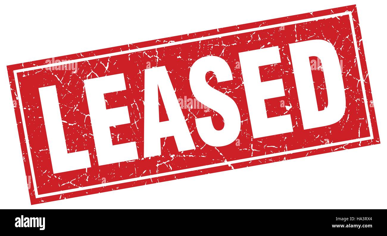 leased square stamp Stock Vector Image & Art - Alamy
