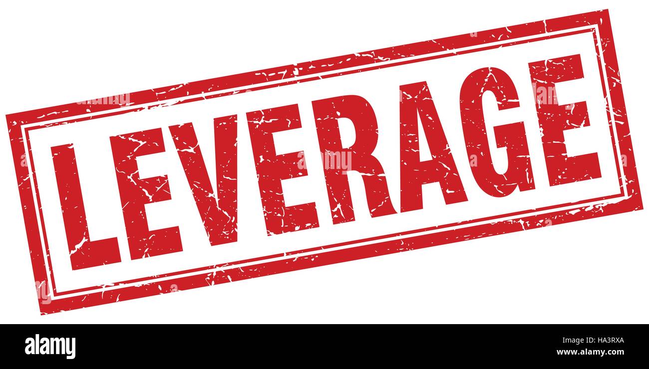 Leverage Square Stamp Stock Vector Image Art Alamy
