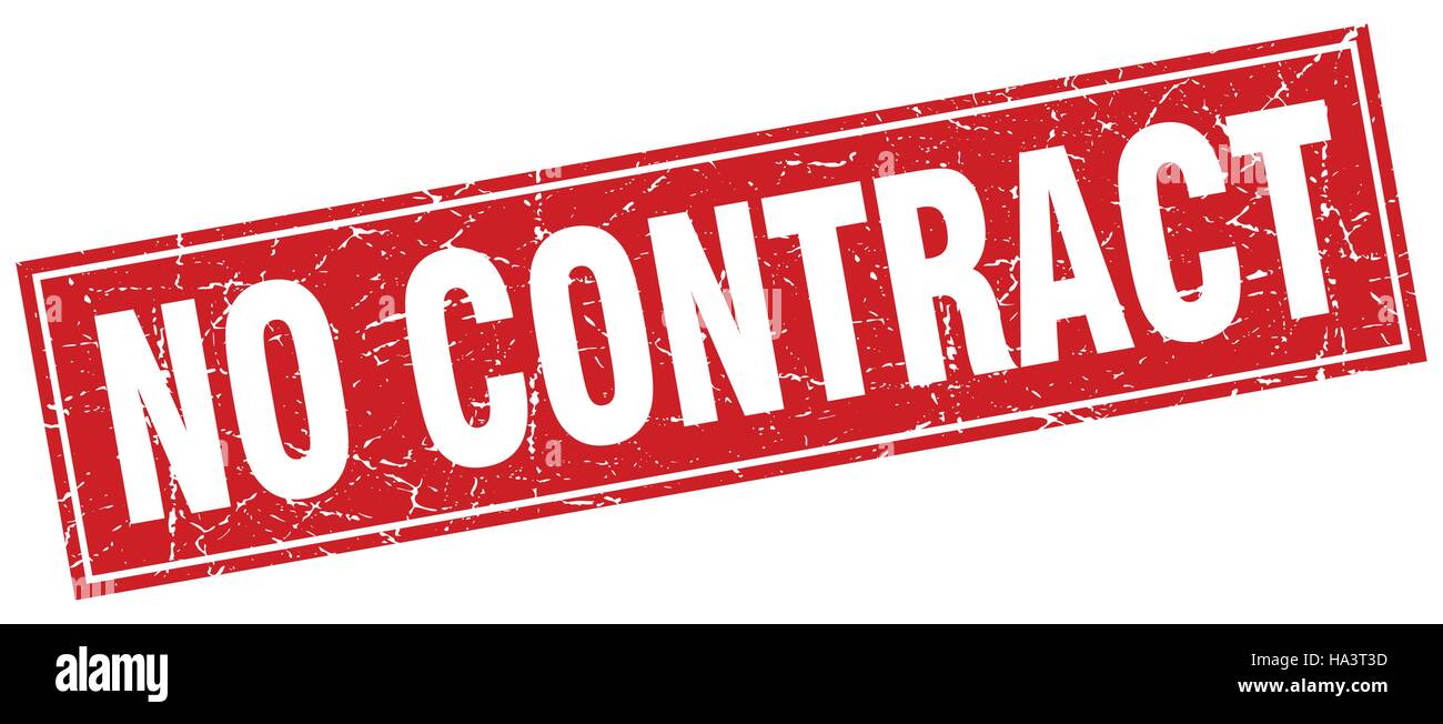 No contract stamp square hi-res stock photography and images - Alamy