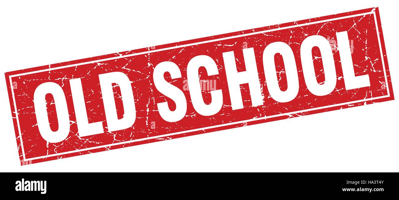 old school square stamp Stock Vector Image & Art - Alamy