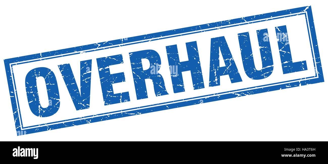 overhaul square stamp Stock Vector Image & Art - Alamy