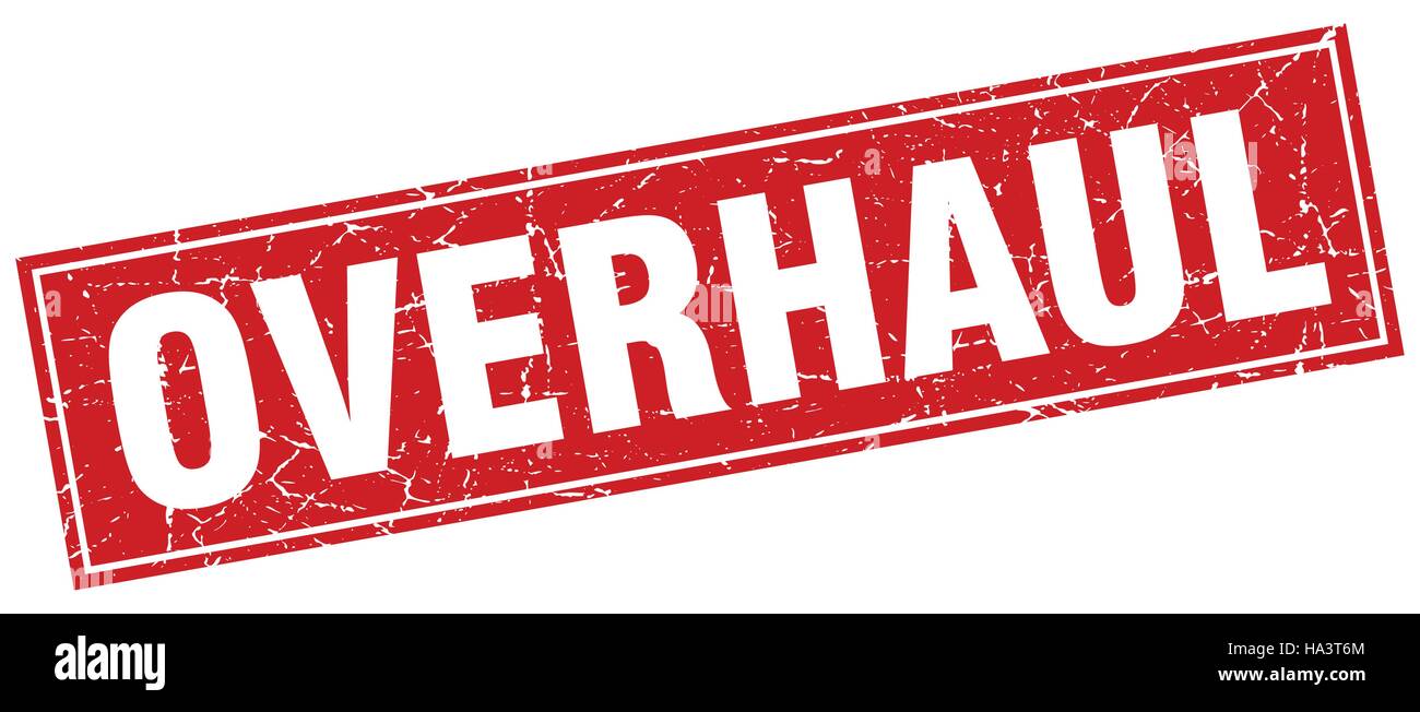 overhaul square stamp Stock Vector Image & Art - Alamy