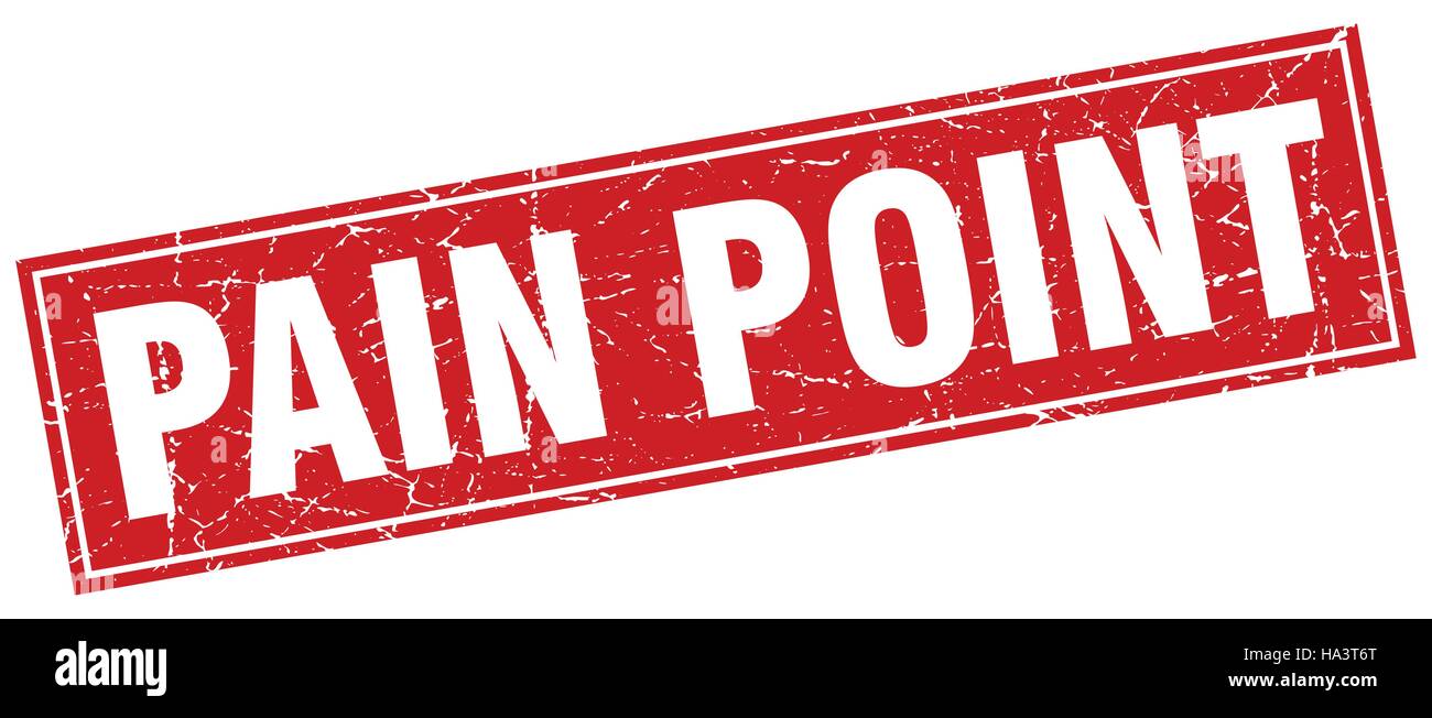 pain point square stamp Stock Vector Image & Art - Alamy