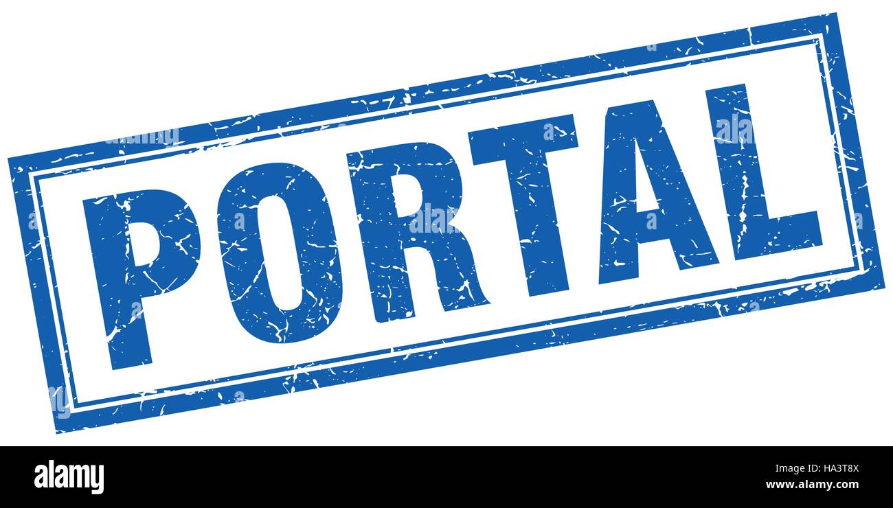 portal square stamp Stock Vector Image & Art - Alamy