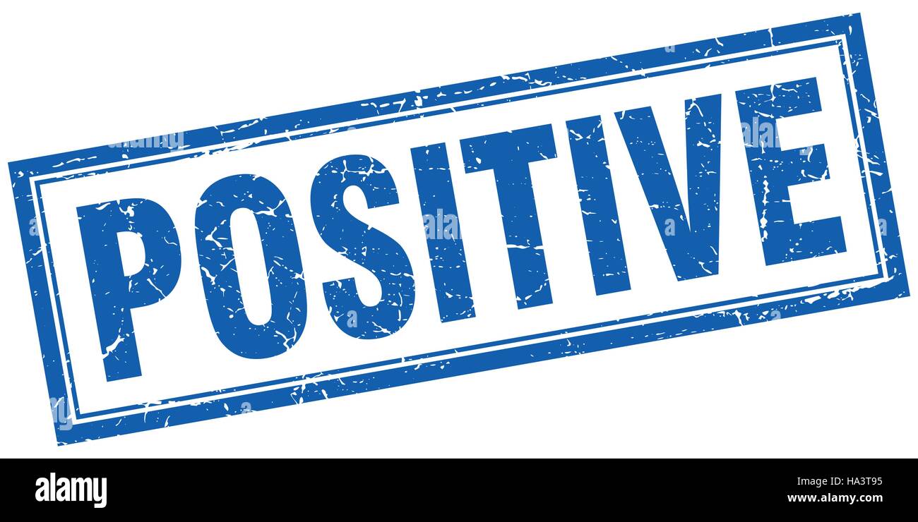 positive square stamp Stock Vector Image & Art - Alamy