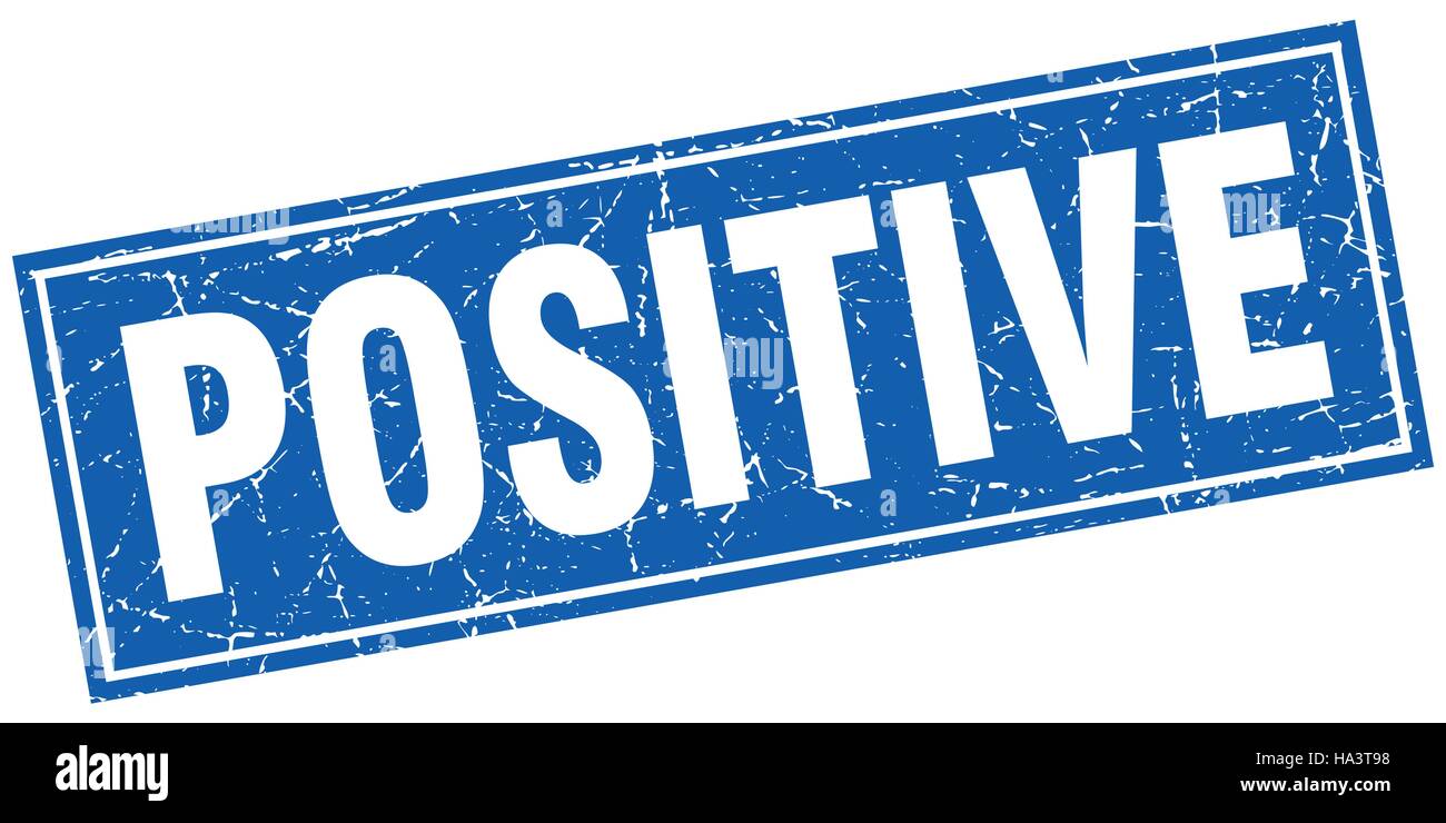 positive square stamp Stock Vector Image & Art - Alamy