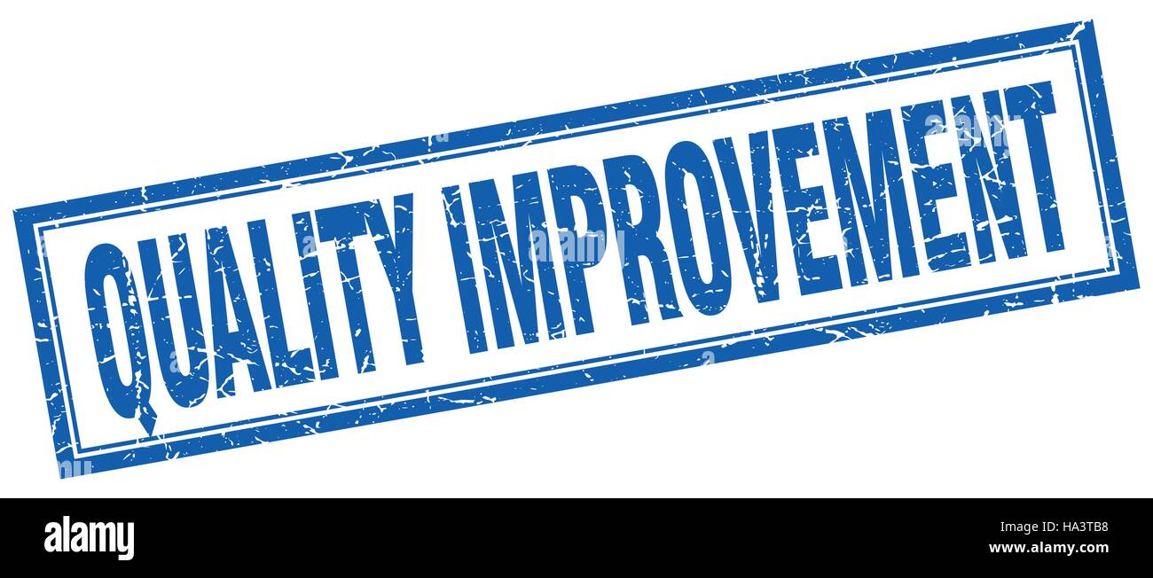 quality improvement square stamp Stock Vector Image & Art - Alamy