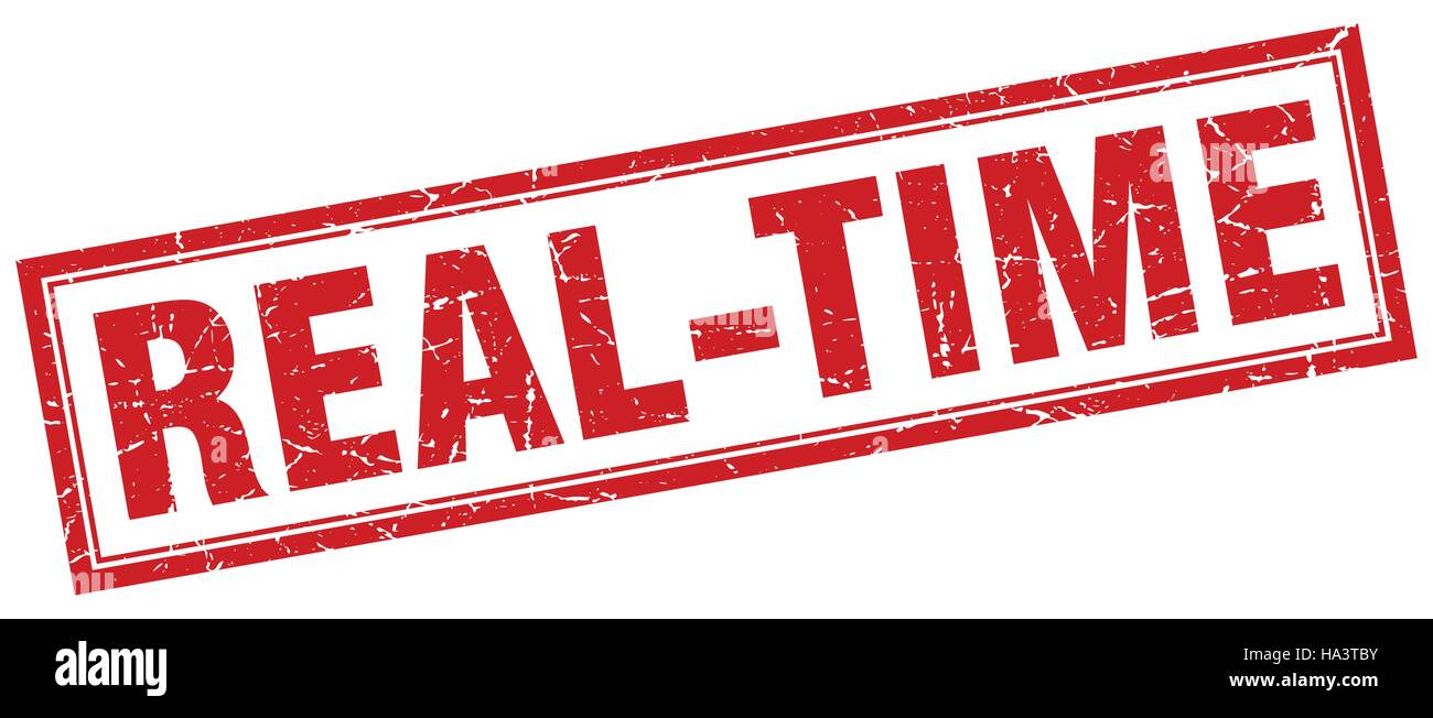 Real time stamp vintage hi-res stock photography and images - Alamy