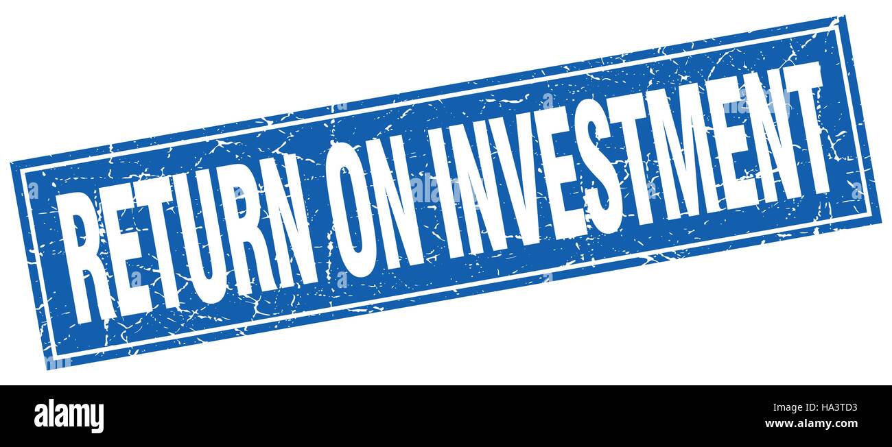 return on investment square stamp Stock Vector Image & Art - Alamy