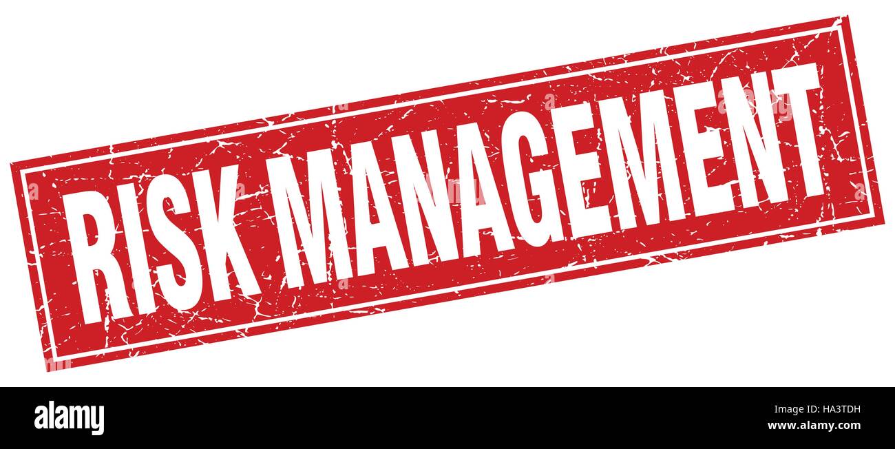 risk management square stamp Stock Vector Image & Art - Alamy