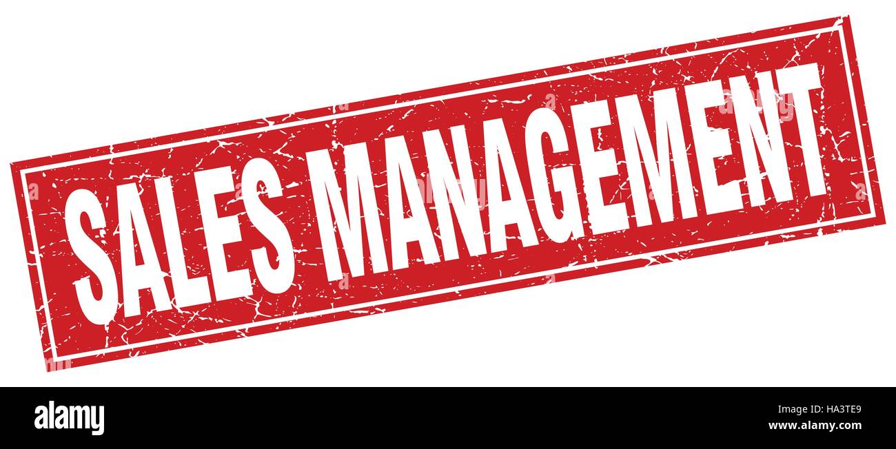 sales management square stamp Stock Vector Image & Art - Alamy