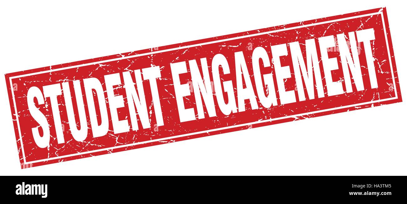 student engagement square stamp Stock Vector Image & Art - Alamy