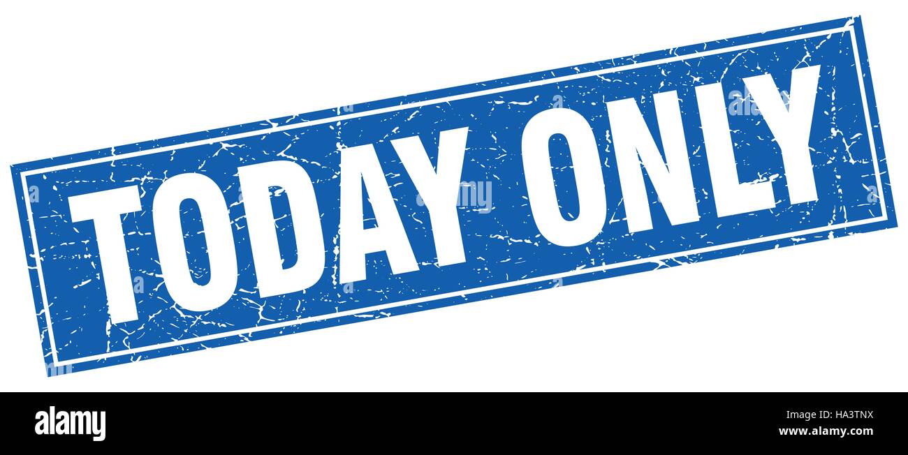 today only square stamp Stock Vector Image & Art - Alamy
