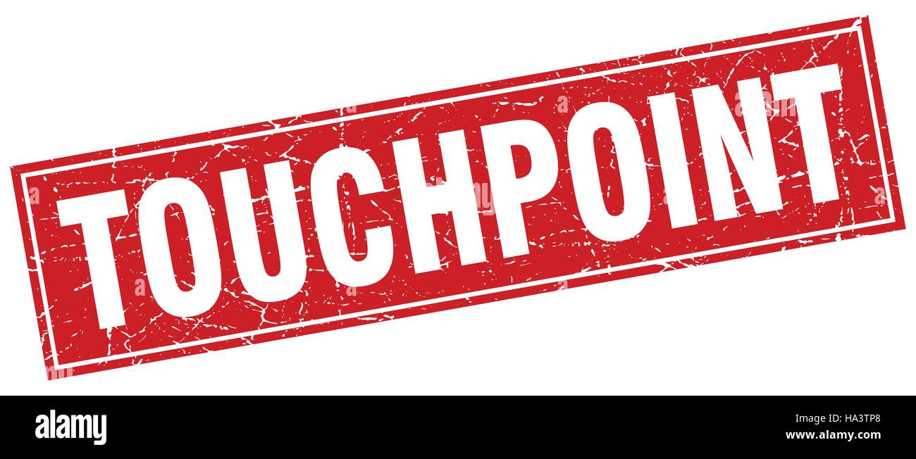 touchpoint square stamp Stock Vector Image & Art - Alamy
