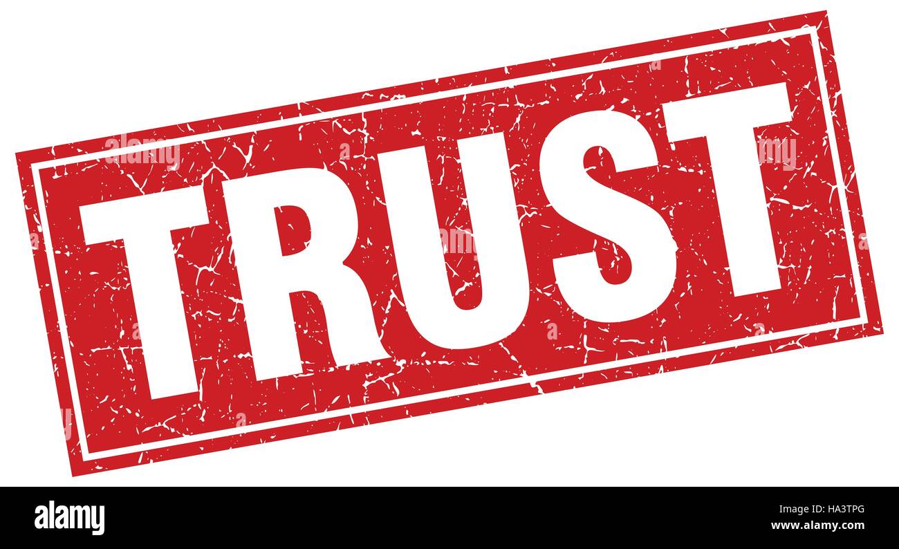 trust square stamp Stock Vector Image & Art - Alamy