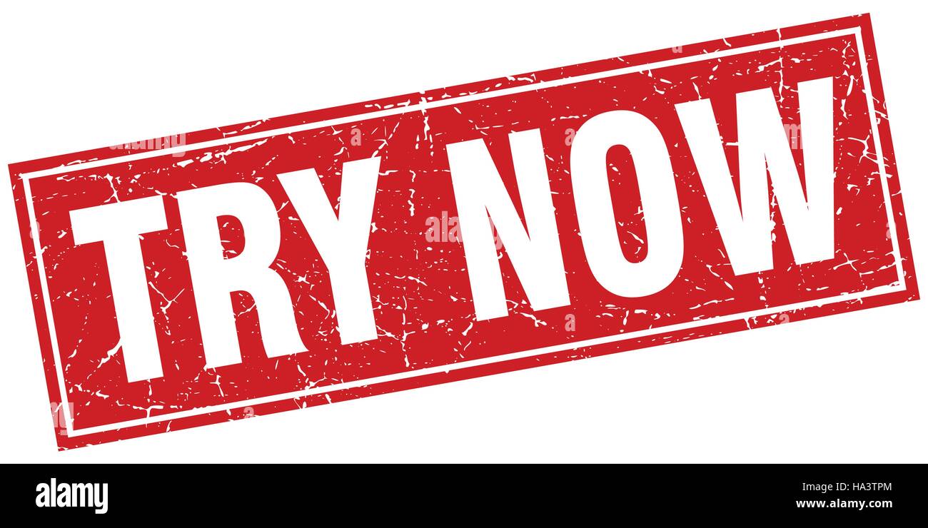 try now square stamp Stock Vector Image & Art - Alamy