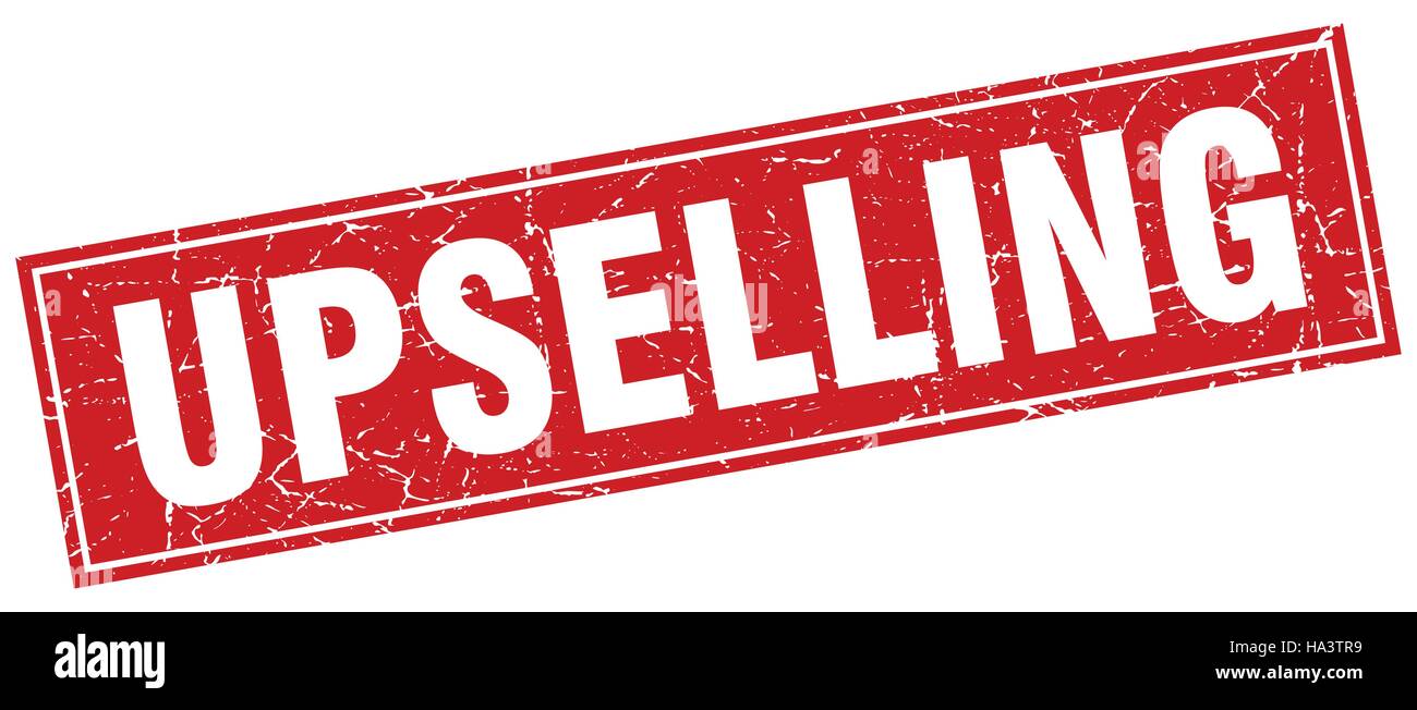 upselling square stamp Stock Vector Image & Art - Alamy