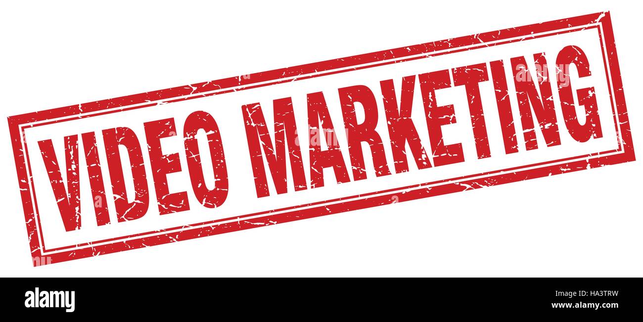 video marketing square stamp Stock Vector Image & Art - Alamy