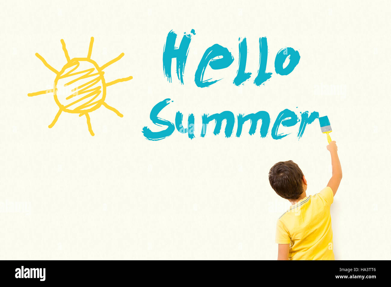 Hello summer hi-res stock photography and images - Alamy