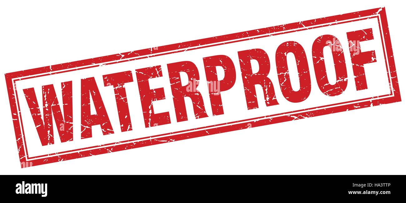 waterproof square stamp Stock Vector Image & Art - Alamy