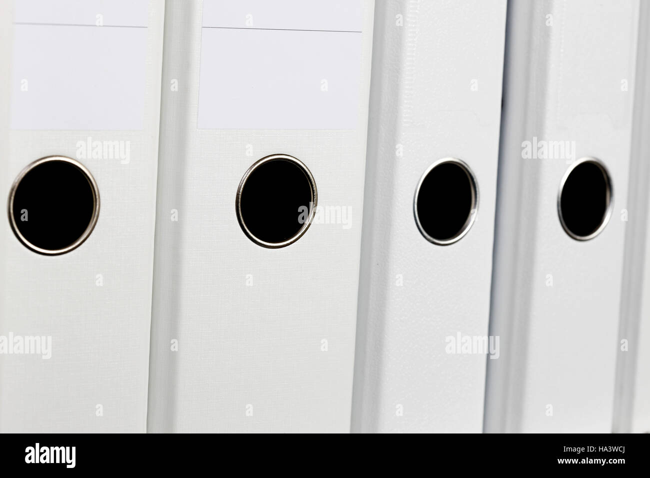 White files, next to each other Stock Photo - Alamy