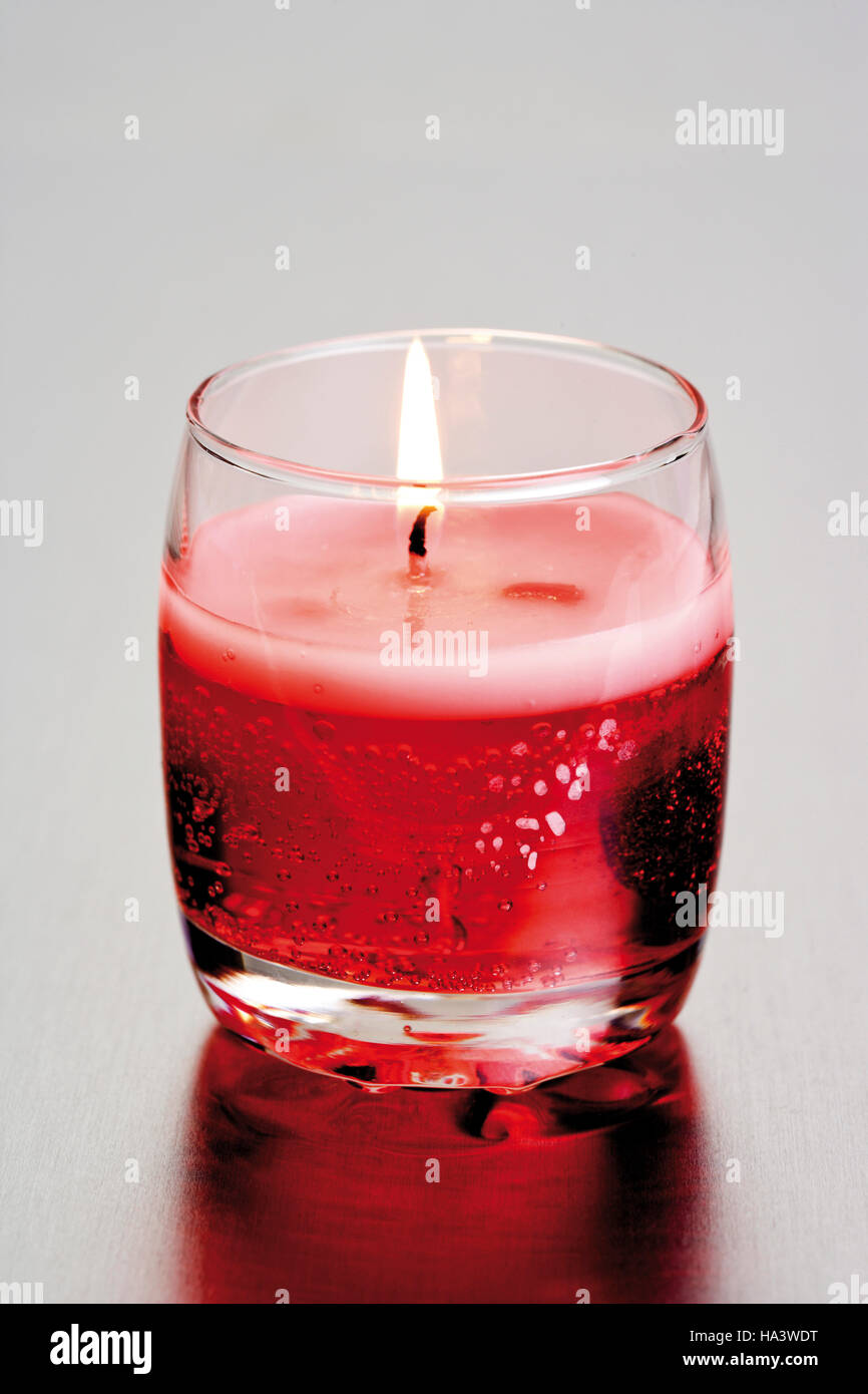 Red tealight hi-res stock photography and images - Alamy