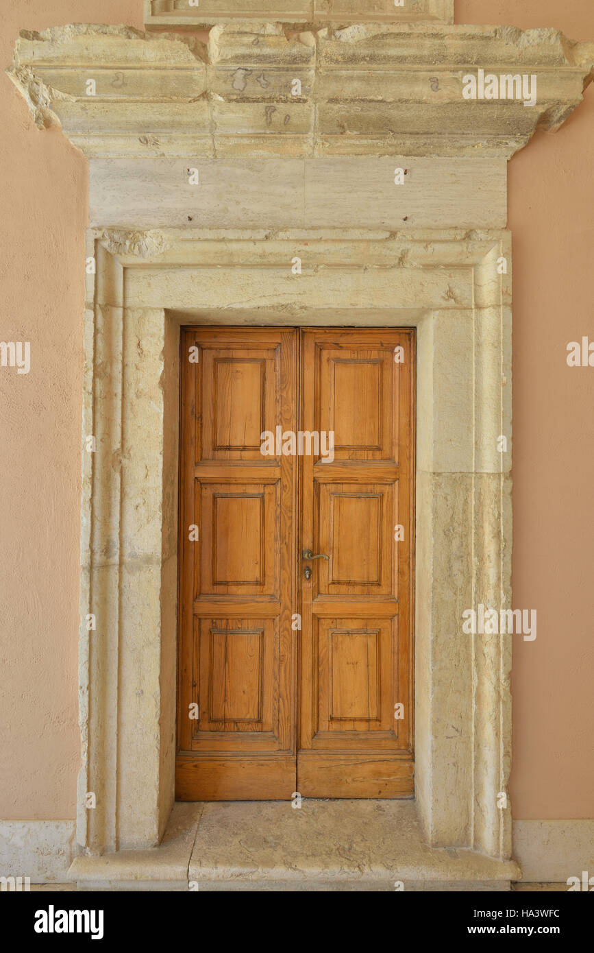 Old church wooden door Stock Photo - Alamy