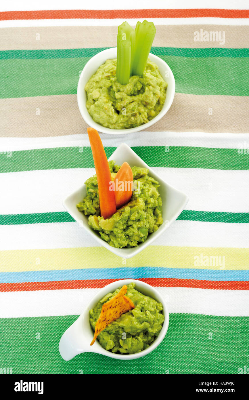 Guacamole celery sticks hi-res stock photography and images - Alamy