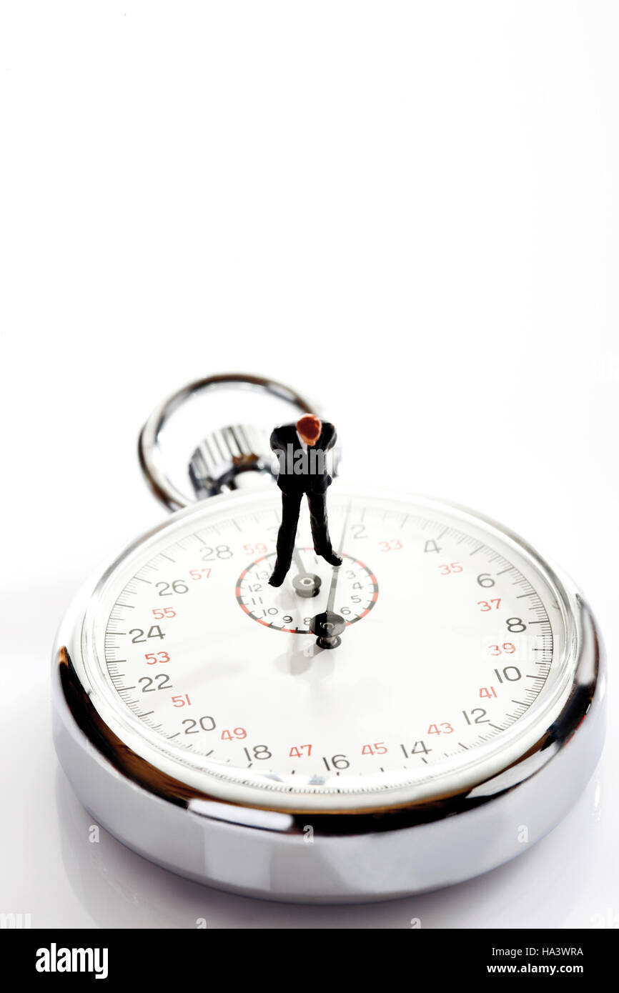 Man figurine clock hi-res stock photography and images - Alamy