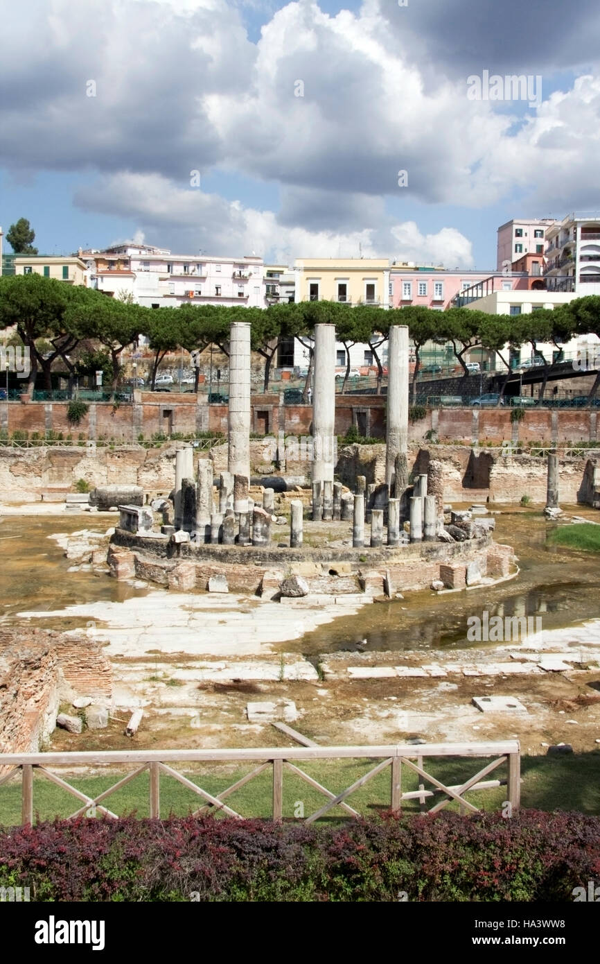 Seraphide Roman Temple, Macellum, Temple Pozzuoli, Puteoli, Naples ...